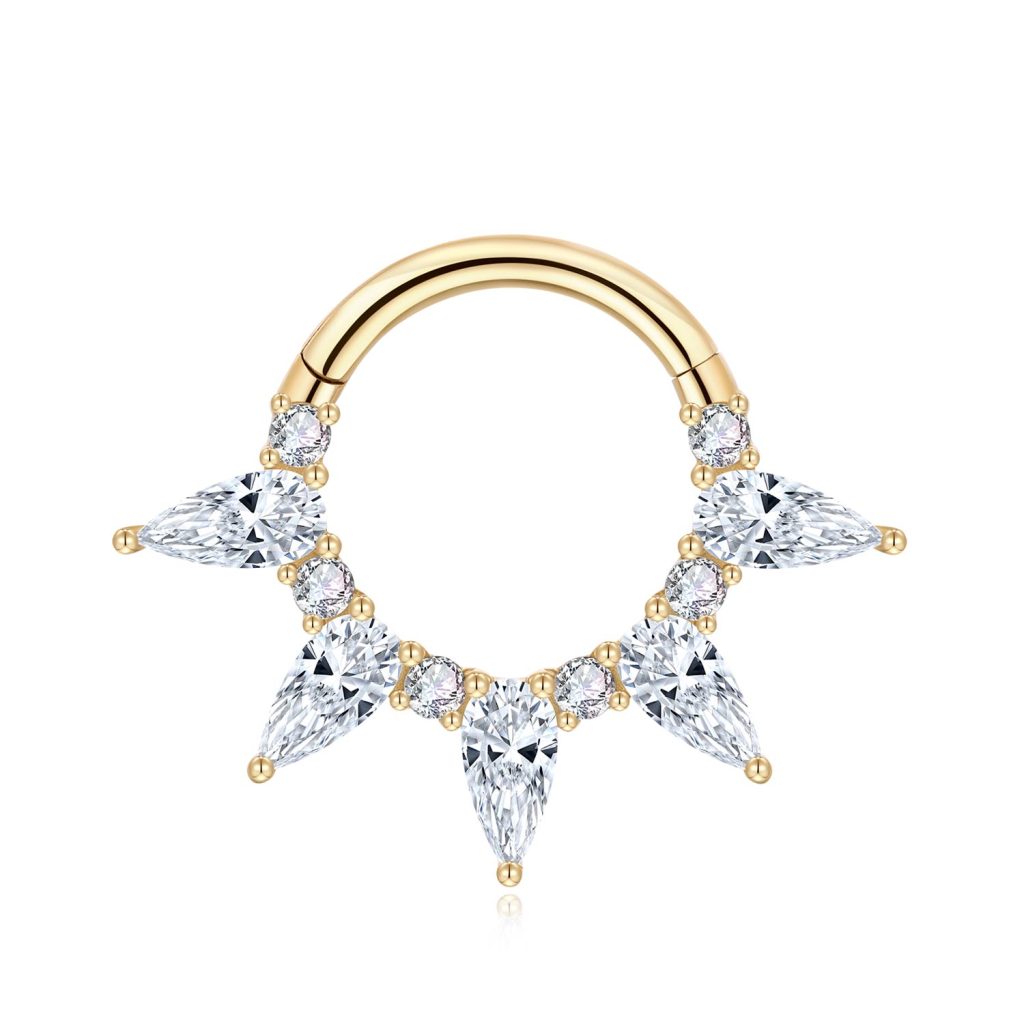 14K Gold Body Piercing Jewelry - GPF Jewelry