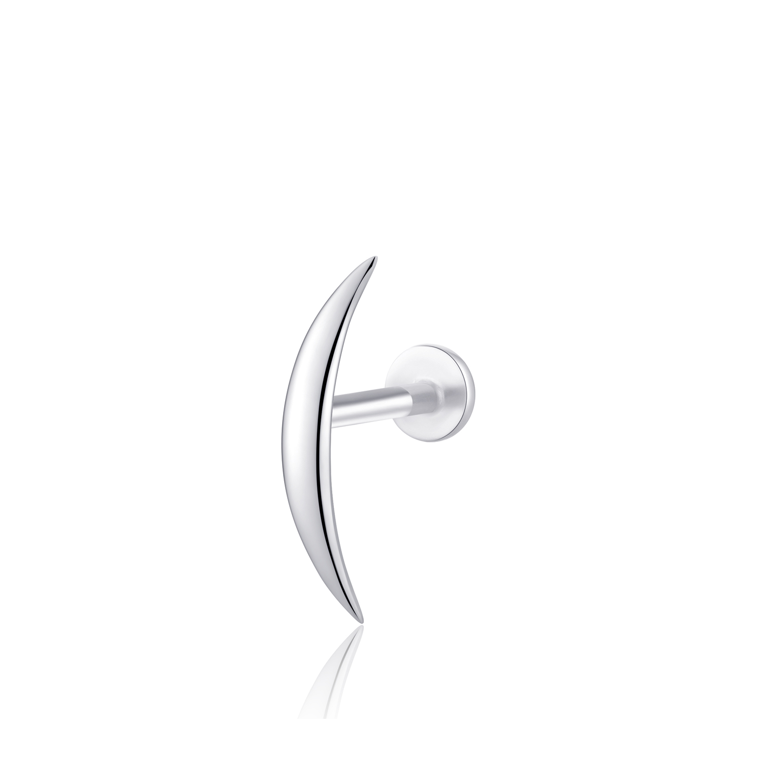 14K White Gold|Body Jewelry|Threadless Studs - GPF Jewelry