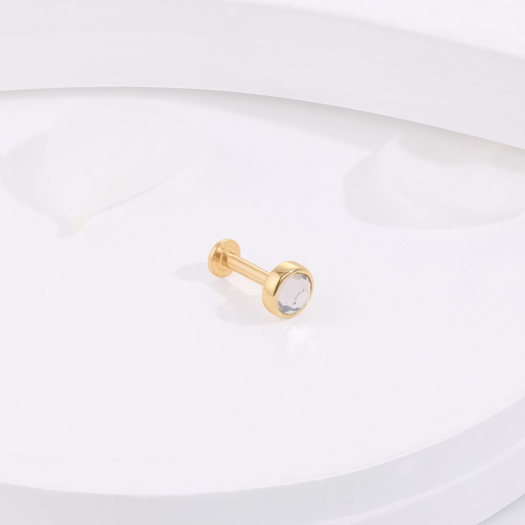 14K Solid Gold |Internally Threaded|Piercing Jewelry Factory - GPF Jewelry