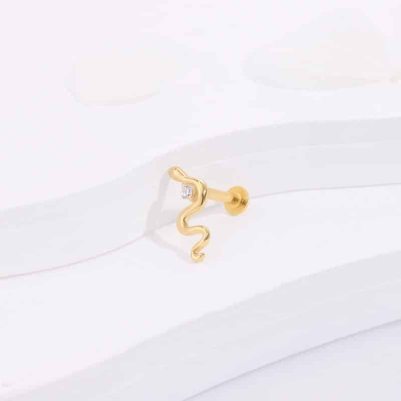 14K Solid Gold|Internally Threaded|Body Jewelry Factory - GPF Jewelry