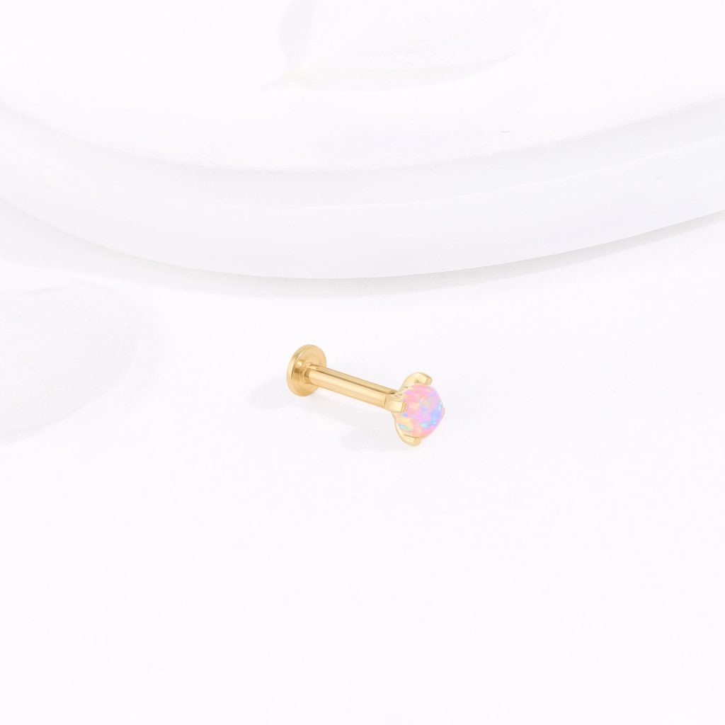 14K Solid Gold |Internally Threaded|Body Jewelry Wholesale - GPF Jewelry
