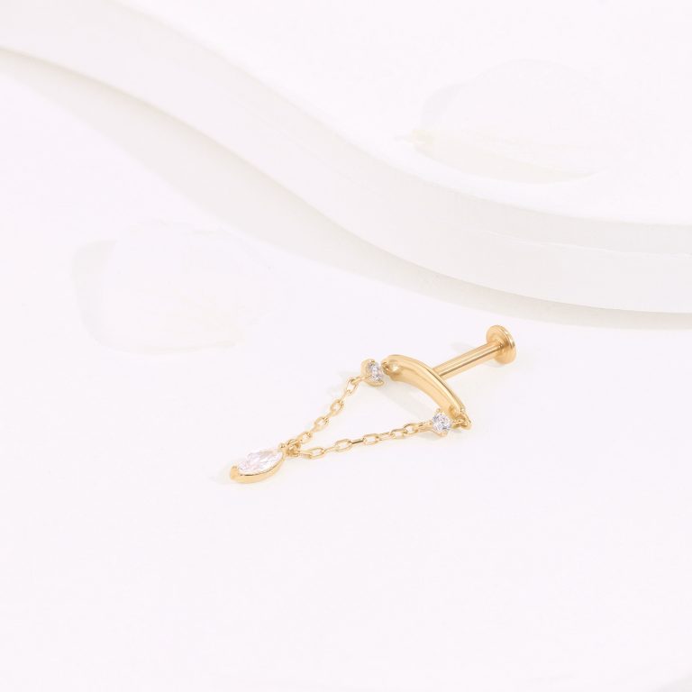 14K Solid Gold |Internally Threaded|Piercing Jewelry Factory - GPF Jewelry