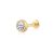 14K Solid Gold |Internally Threaded|Piercing Jewelry Factory - GPF Jewelry